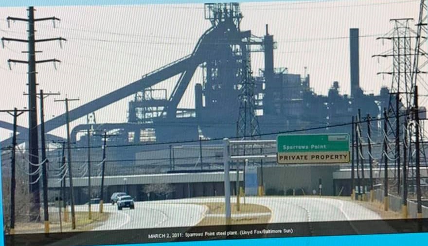 Towns and Nature: Sparrows Point, MD: Bethlehem Steel, "L" Furnace and ...