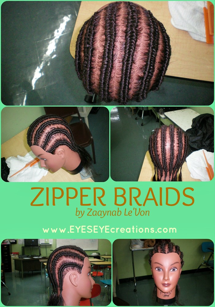 ZIPPER BRAIDS - EYESEYE creations