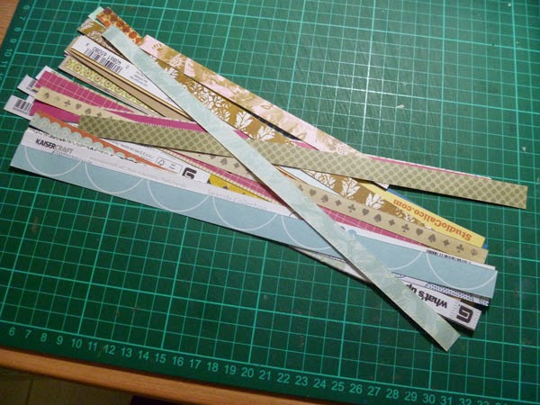 Mystical Scrapbooks: Paper Strip Flowers by Jane Howden