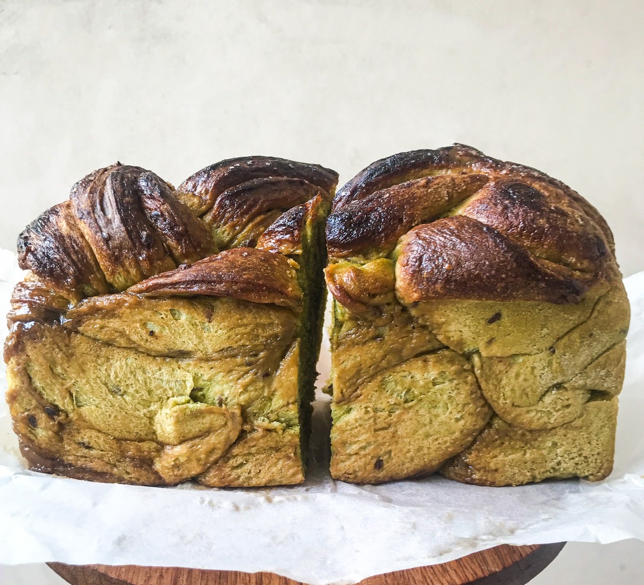 [Resep] Roti Pandan Sourdough isi Gula Merah (Soft Pandan Sourdough ...