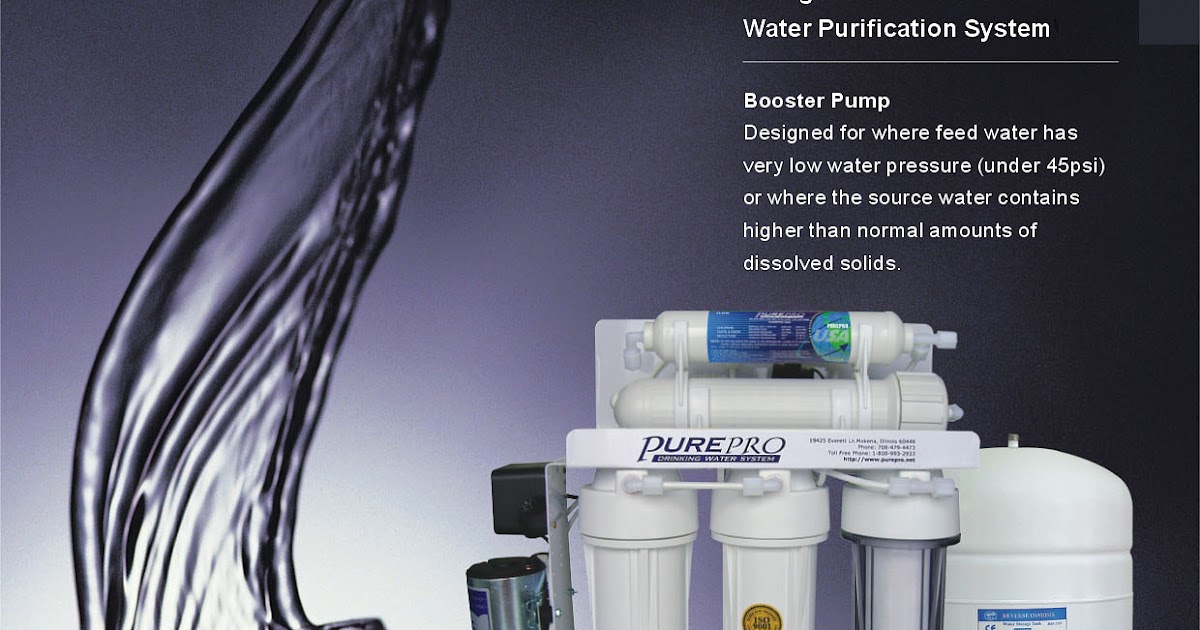 PurePro® RO101 Reverse Osmosis Pure Water Filtration System