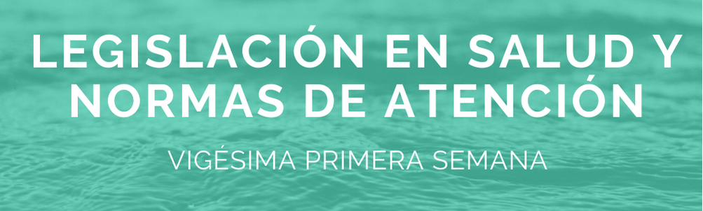 Vigésima Primera Semana