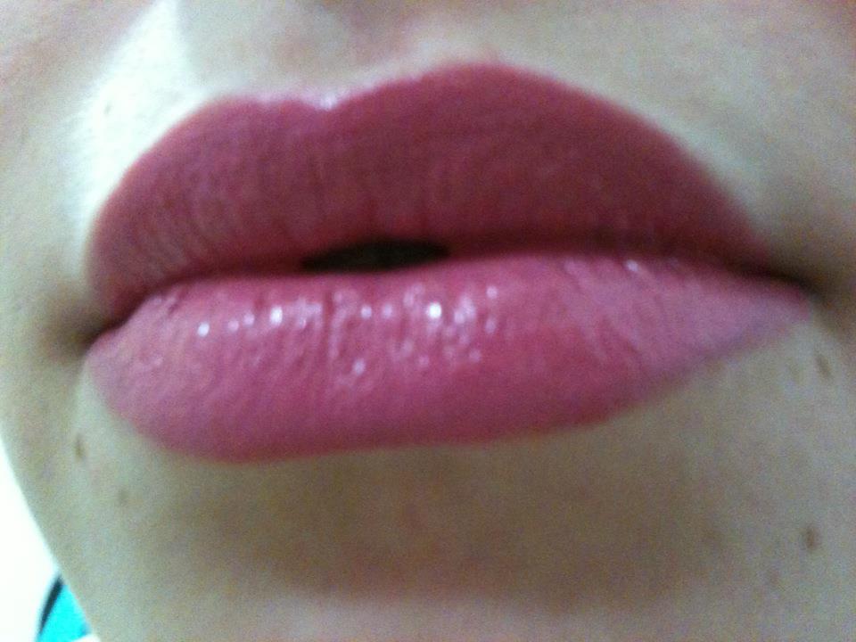 Testei batom Avon na cor Rosa queimado - Eu testei...