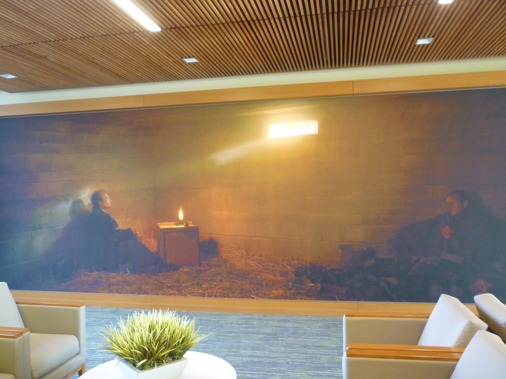 John and Karen in the Adriatic North Mission: Reflections on the MTC murals