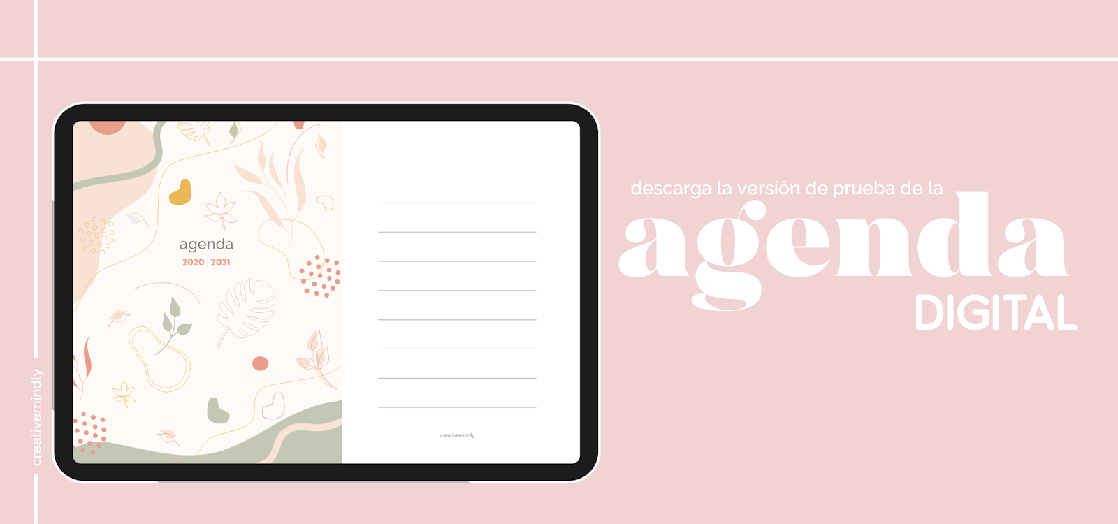 Creative Mindly: Pack agenda y cuaderno profe digital 2020 2021