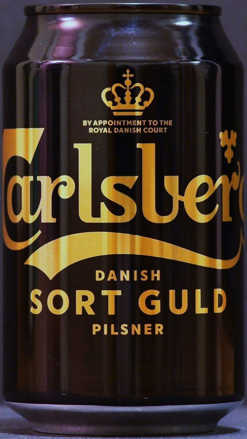 Burk-Bloggen: Carlsberg Danish SORT GULD Pilsner (33cl) : ny dekor