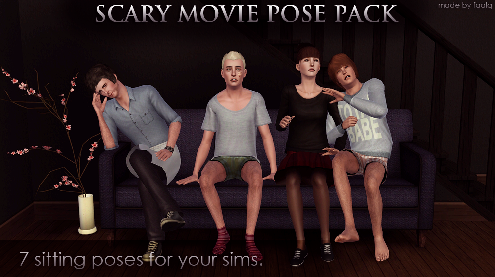 Sims 4 horror pose mod - klimsoul