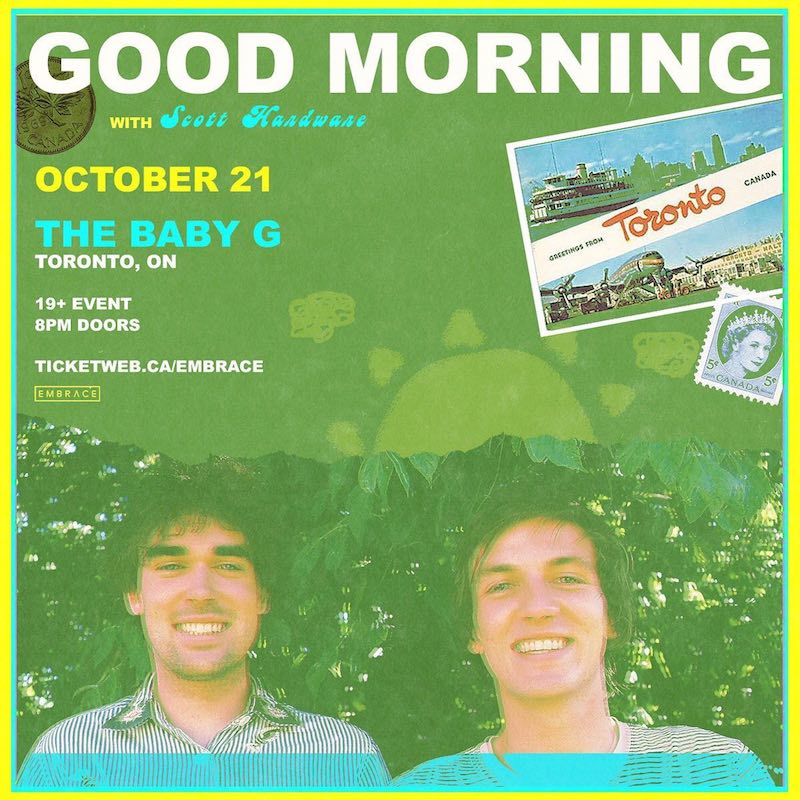 The Perlich Post: Good Morning, Scott Hardware @ The Baby G, October 21