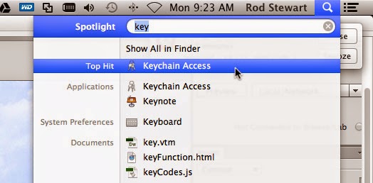 How To Display WiFi Password Stored In Keychain On OS X Mavericks How To Display WiFi Password Stored In Keychain On OS X Mavericks