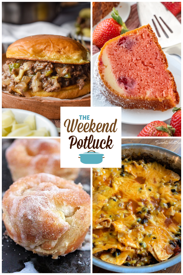 South Your Mouth: Puff Pastry Cinnamon Sugar Muffins - Weekend Potluck 468