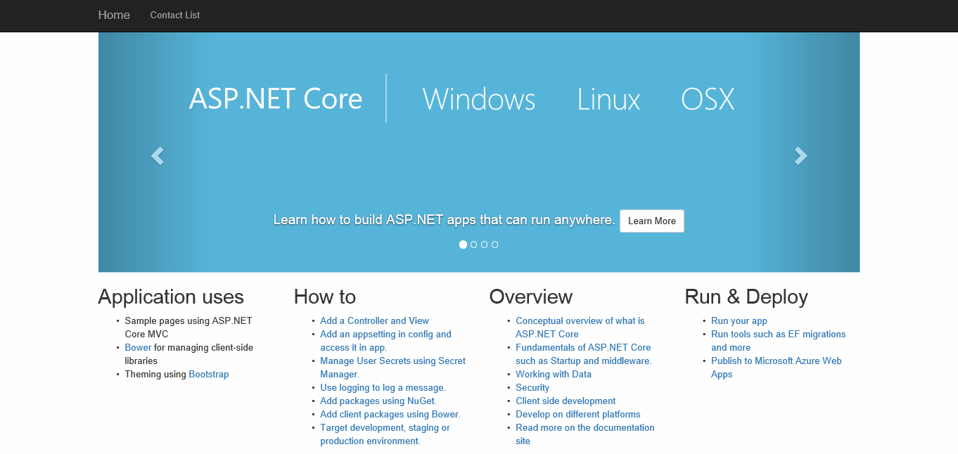 Asp Core 1 0 Mvc Application Exploring Core Crud Operations