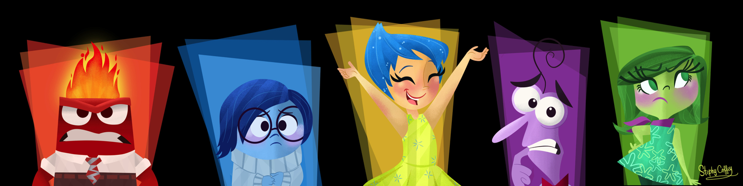Featured Artist: Stephy Coffey's Wonderful 'Inside Out' Fan Art & More ...