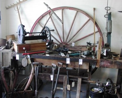 Old Raggedy Ann Antiques: Large Selection of Primitive Farm Tools