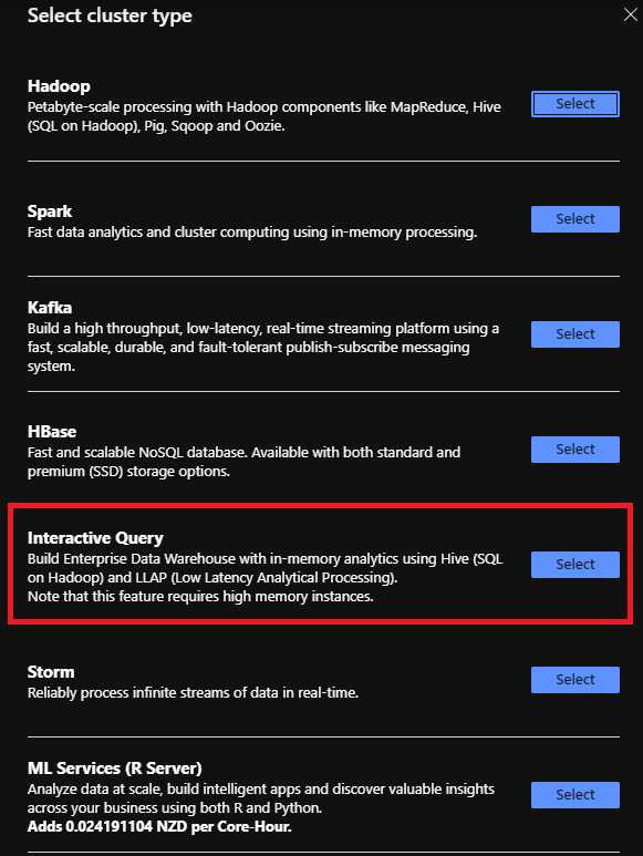 Anupama Natarajan: Data Platform Tips 57 - Create an Interactive Query Cluster in HDInsight