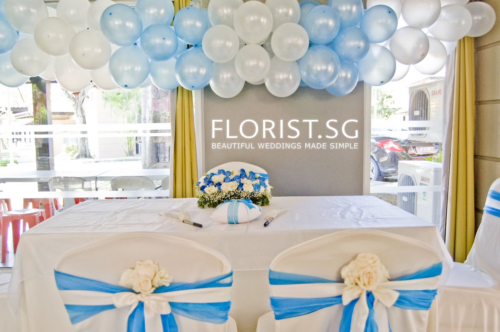 Singapore Wedding Florist: NSRCC @ 10 Changi Coast Walk (19/05/12)