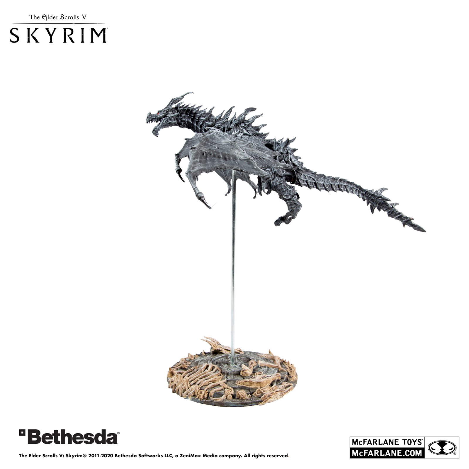 The Elder Scrolls V: Skyrim Alduin action figure by McFarlane Toys