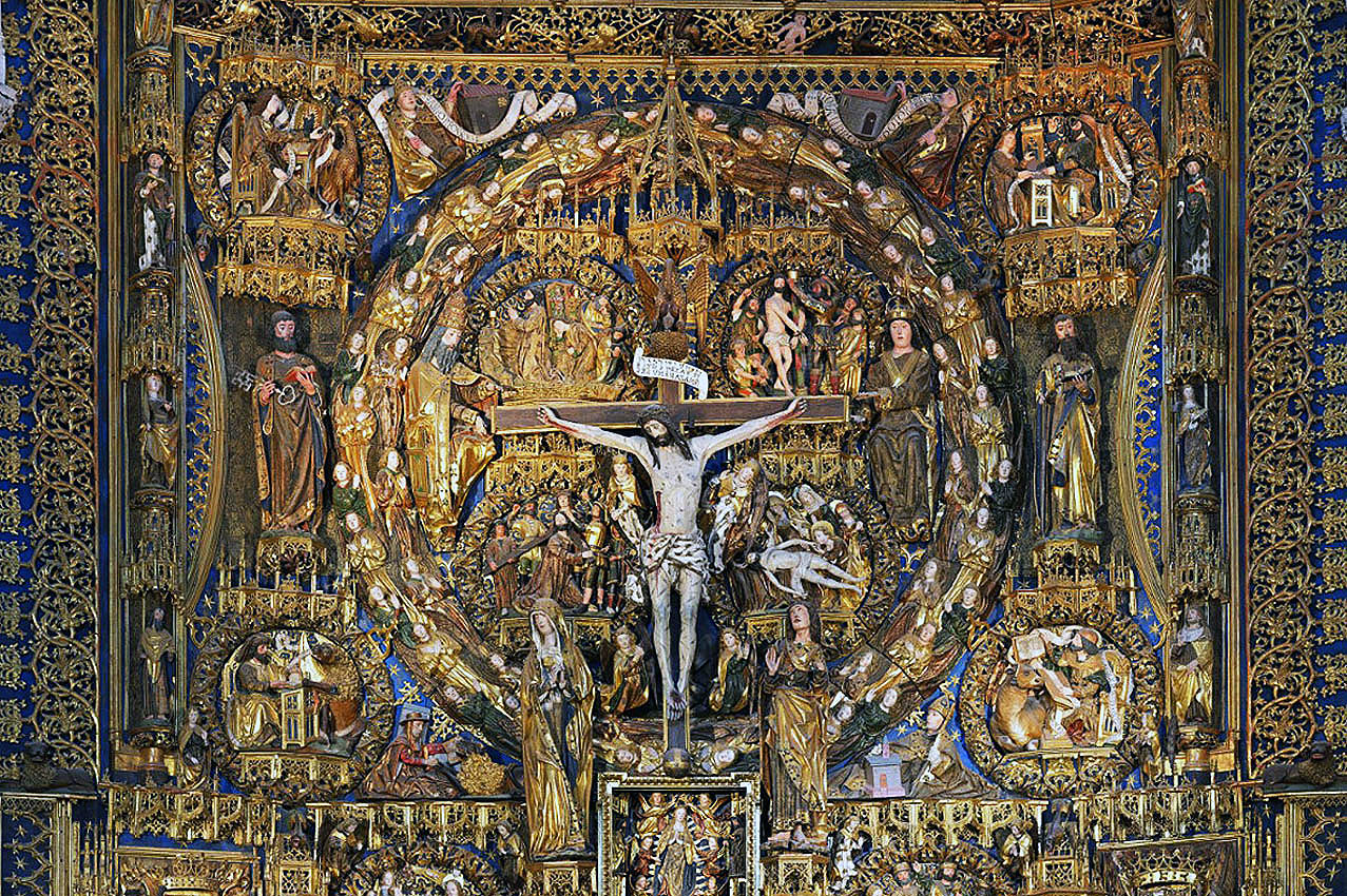 DOMVS PVCELAE: Visita virtual: RETABLO MAYOR DE LA CARTUJA DE ...