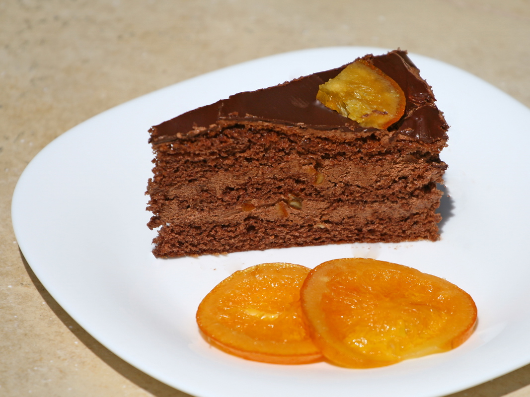 Mni receptgyűjteménye: Narancsos csokitorta