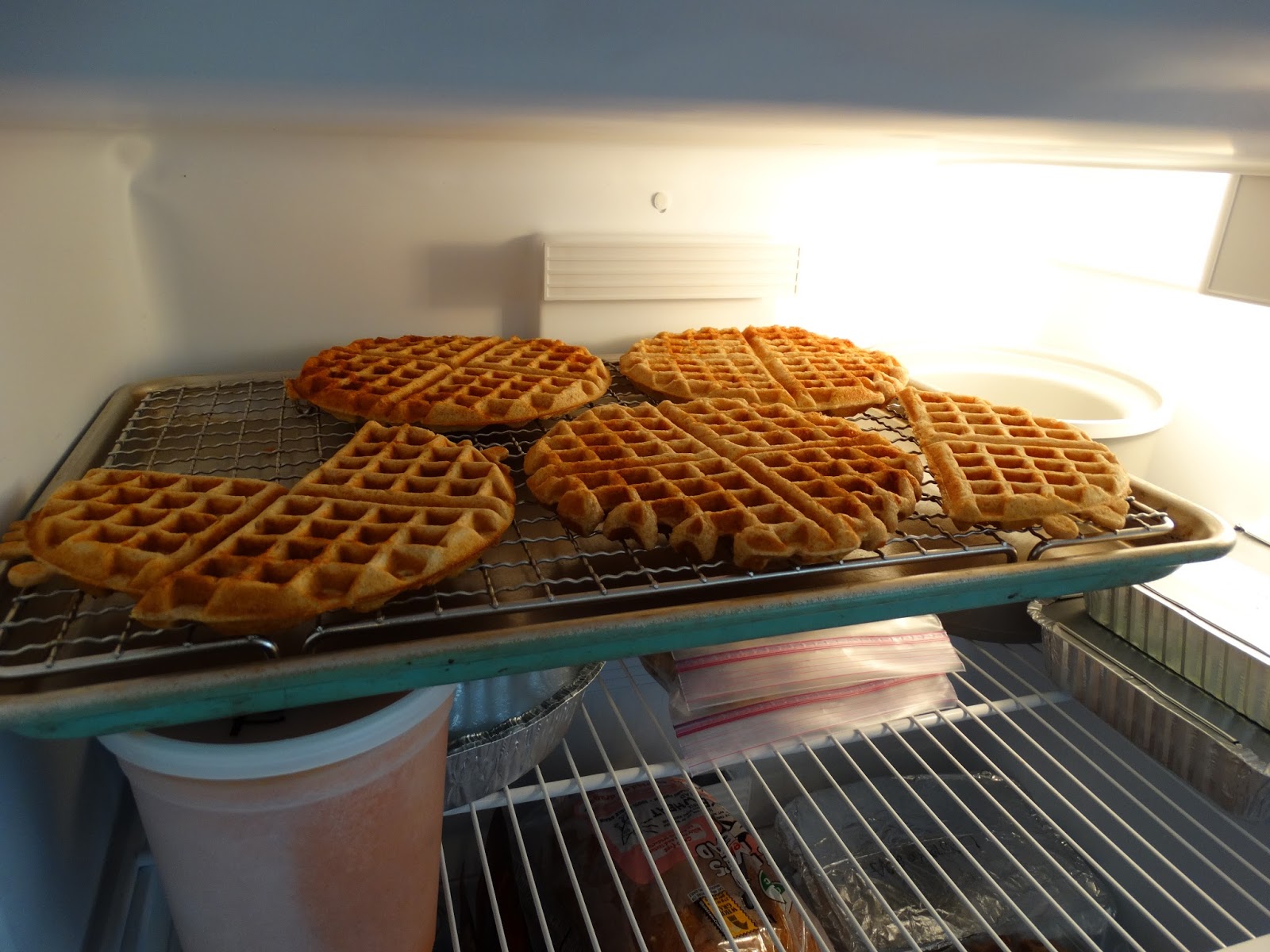 Ms. Marquet's Kitchen: Healthy Freezer Waffles
