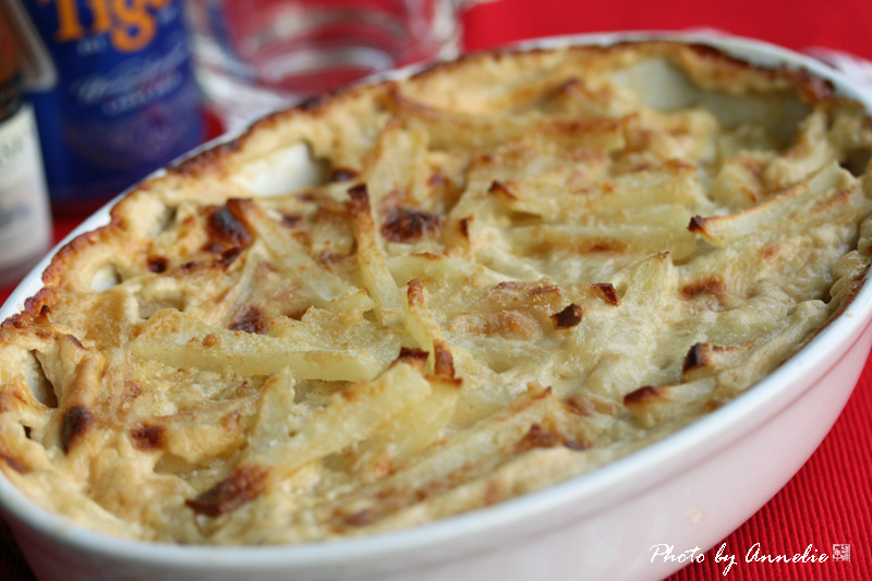 Sandbergs receptblogg: Janssons frestelse - krämig och mild