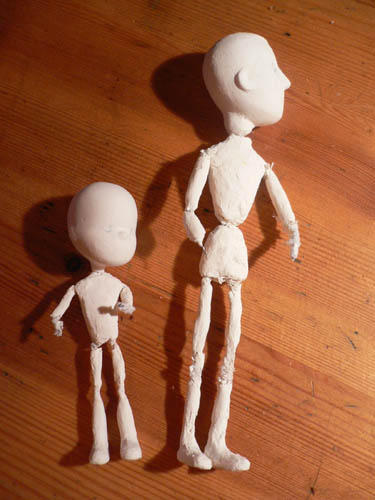Air Dry Clay Tutorials: Miniature People made with Darwi Clay