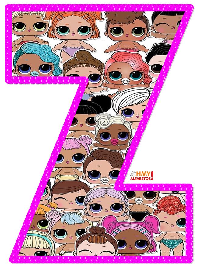Abecedario de LOL Surprise Bebés. LOL Surprise Baby Alphabet. - Oh my ...