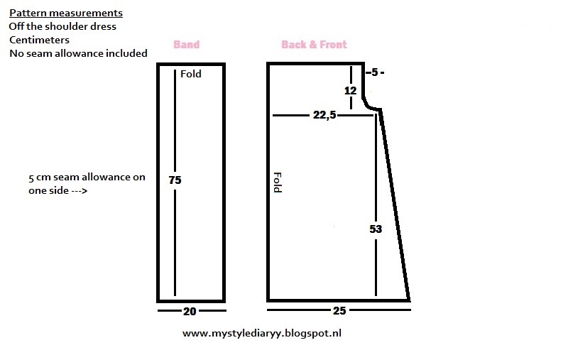 DIY OFF THE SHOULDER DRESS | MYSTYLEDIARYY