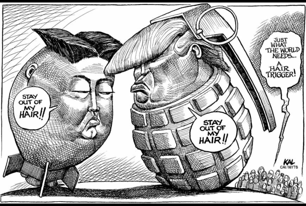 History etc: DPRK Political Cartoons 1990s-now*