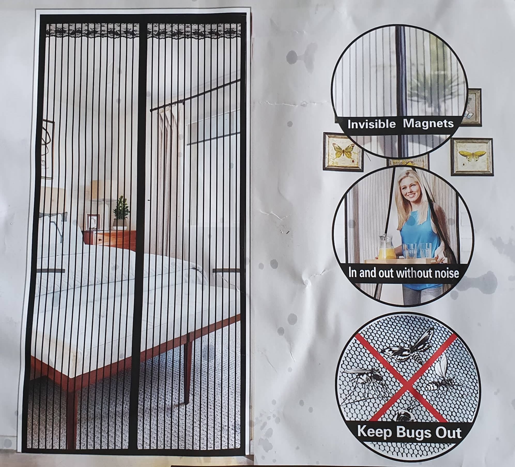 HOW TO KEEP BUGS OR INSECTS OUT OF THE HOUSE AND LET THE FRESH AIR IN