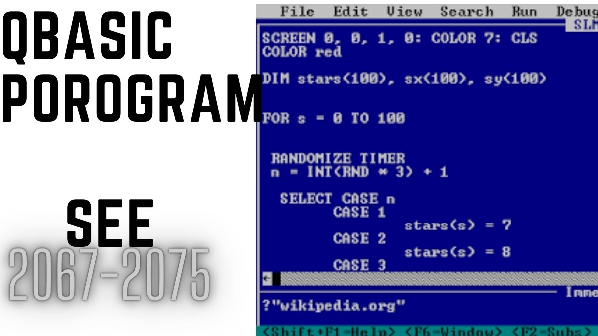 Modular Programming In Qbasic Class 10 Computer Science Notes