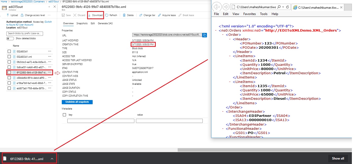 Logic Apps : Fetching ISA and GS Segment Values From Interchange ...