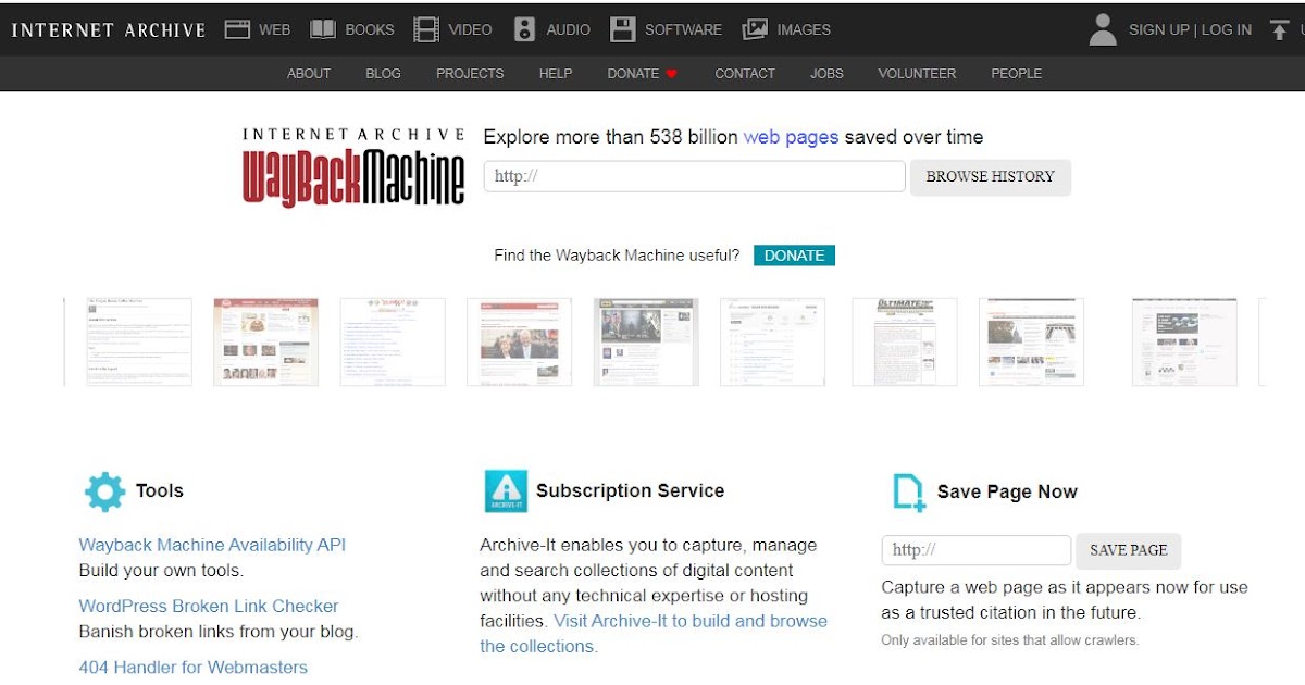 Bootstrap Business: Everything You Should Know About The Wayback Machine