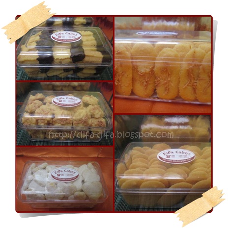 dapur DiFa: Cookies Lebaran