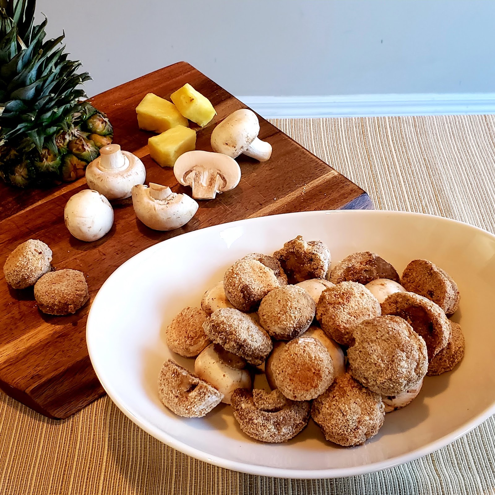 Susan's Savour-It!: Sweet and Sour Mushrooms with Pineapples...