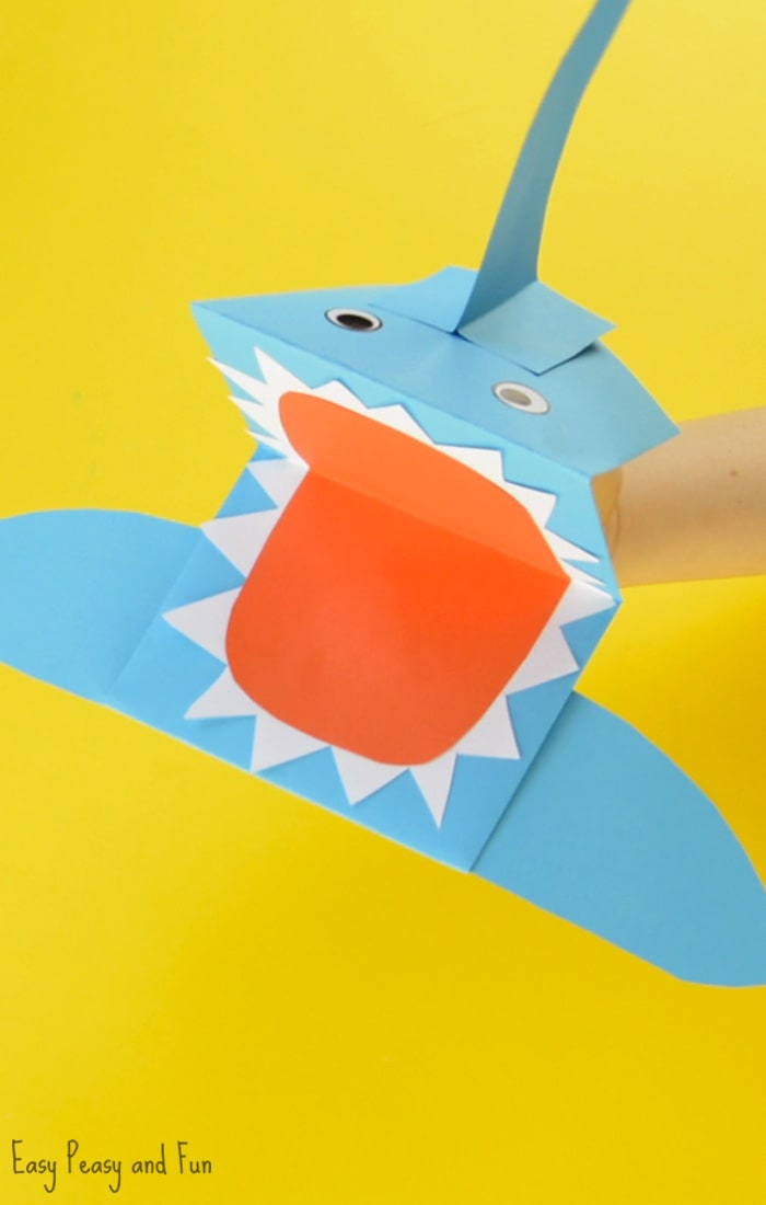 20 Fierce & Adorable Shark Crafts Kids Will Love to Make & Play With