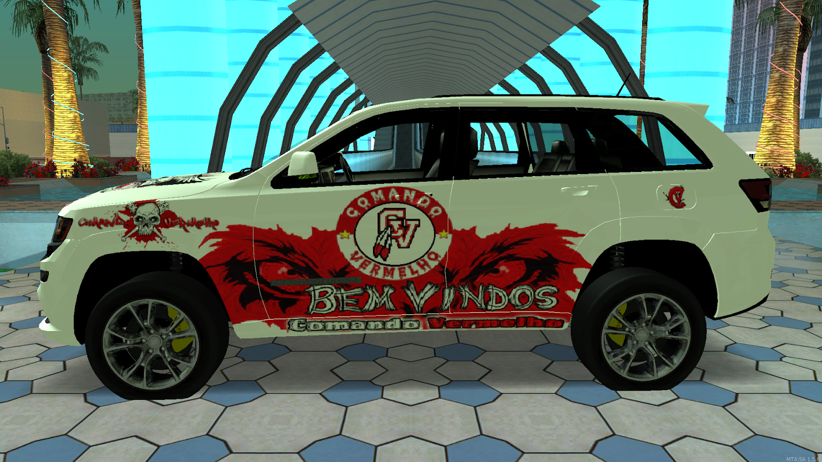 Veiculo Jeep da CV - MTA Brasil