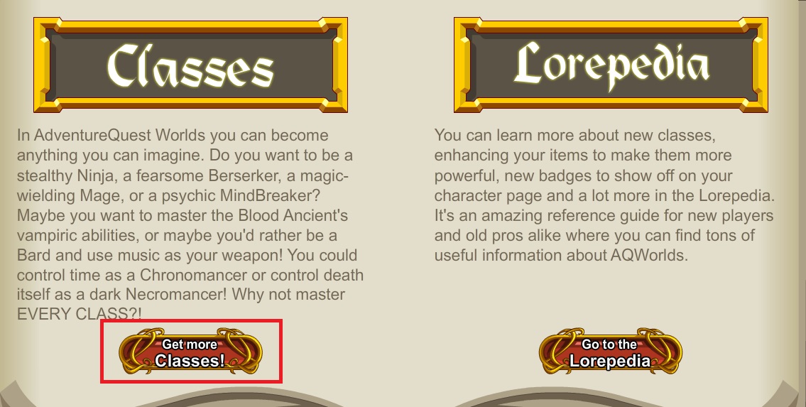 AQW Oracle Class ~ AQW World