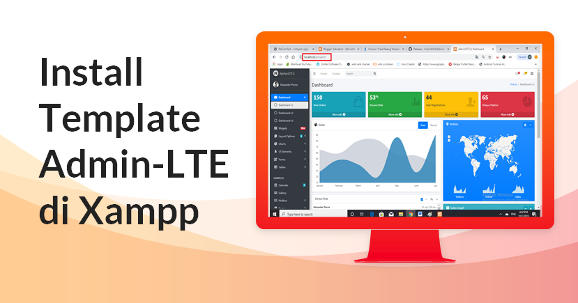 Cara Pasang Template Bootstrap di Localhost Server Cepat dan Mudah ...