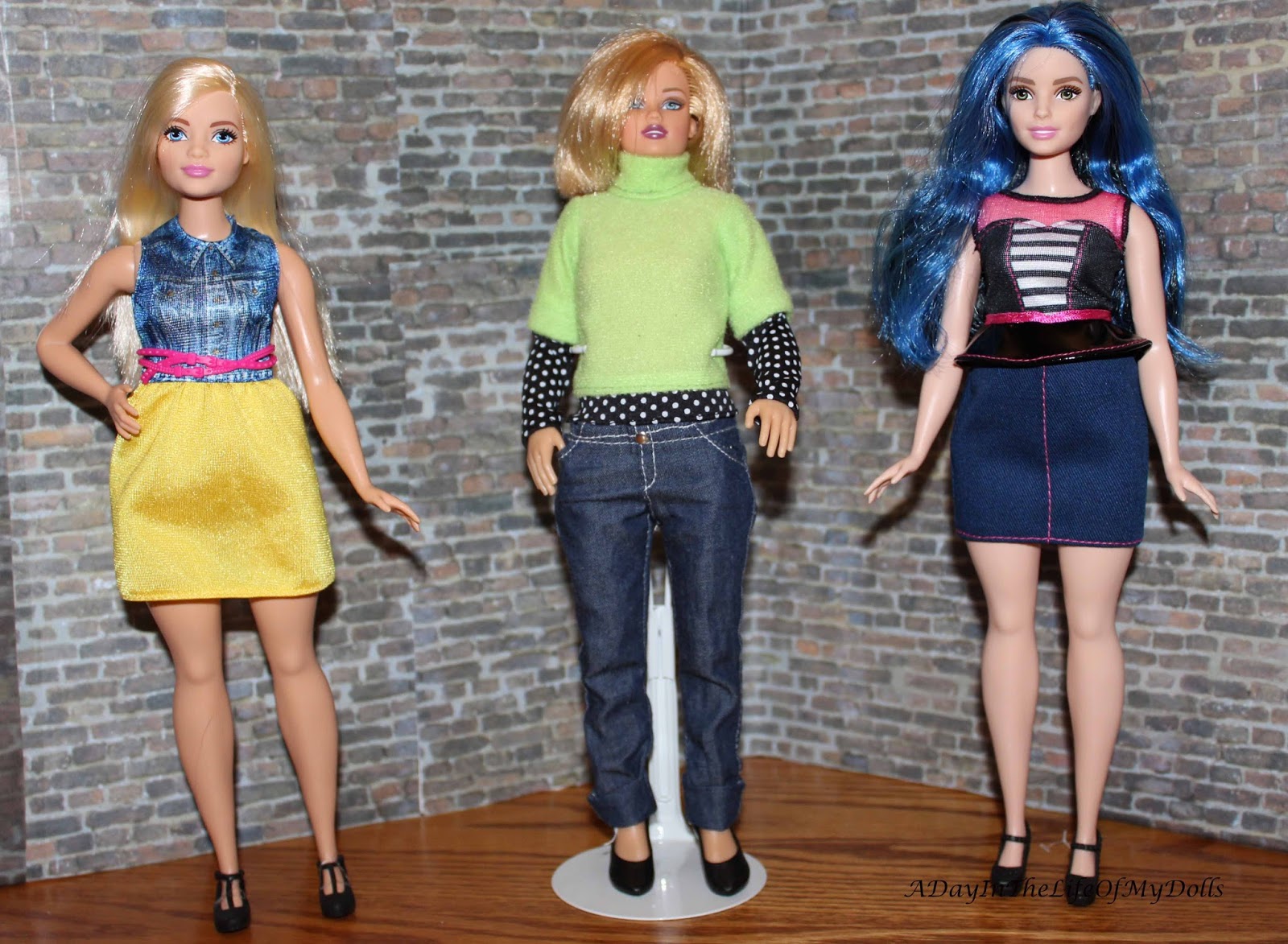 A Day In The Life Of My Dolls: The New Barbie Bodies