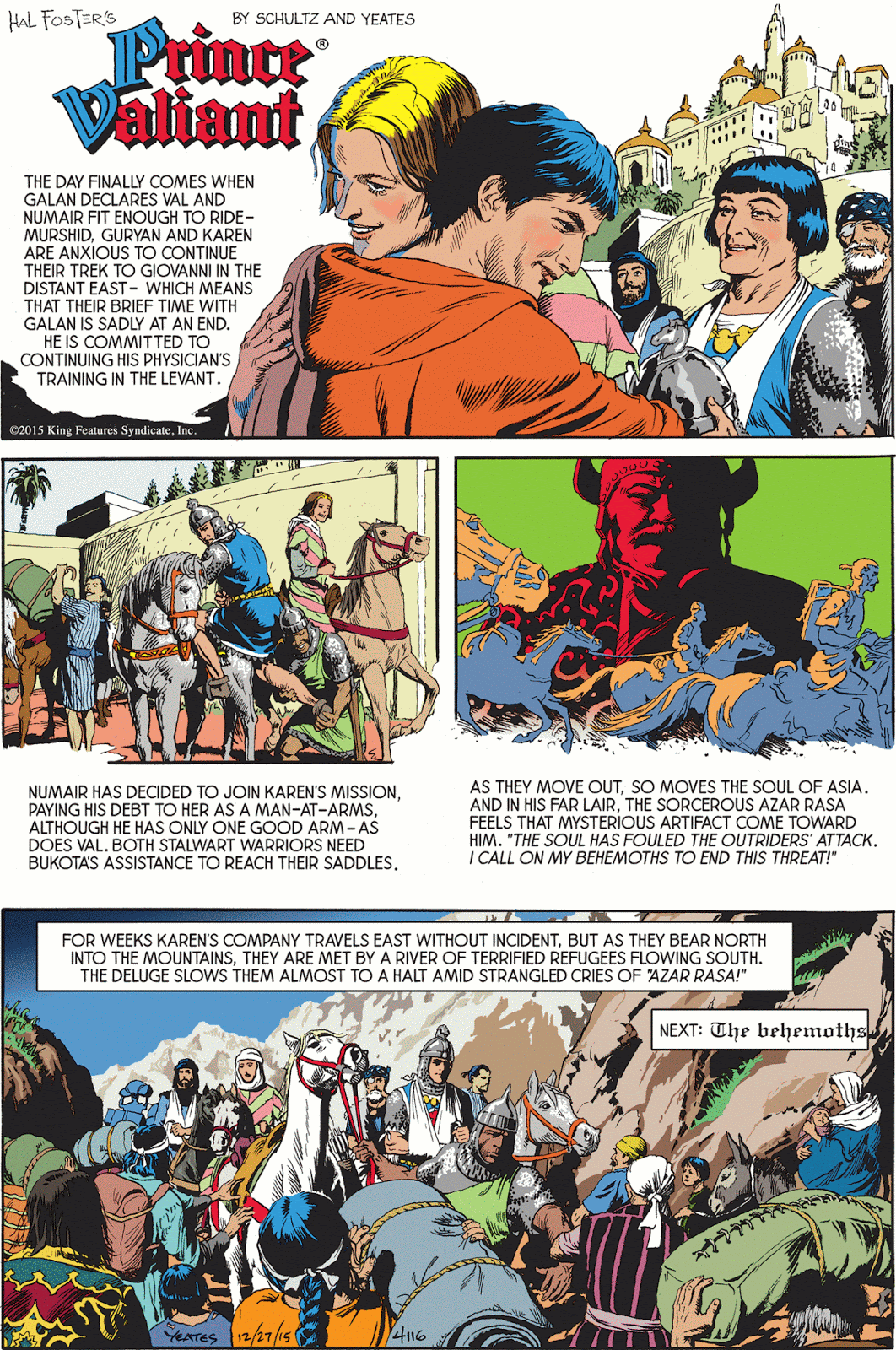 Old-fashioned Comics: Hal Foster's Prince Valiant Sunday Strips 2015 ...