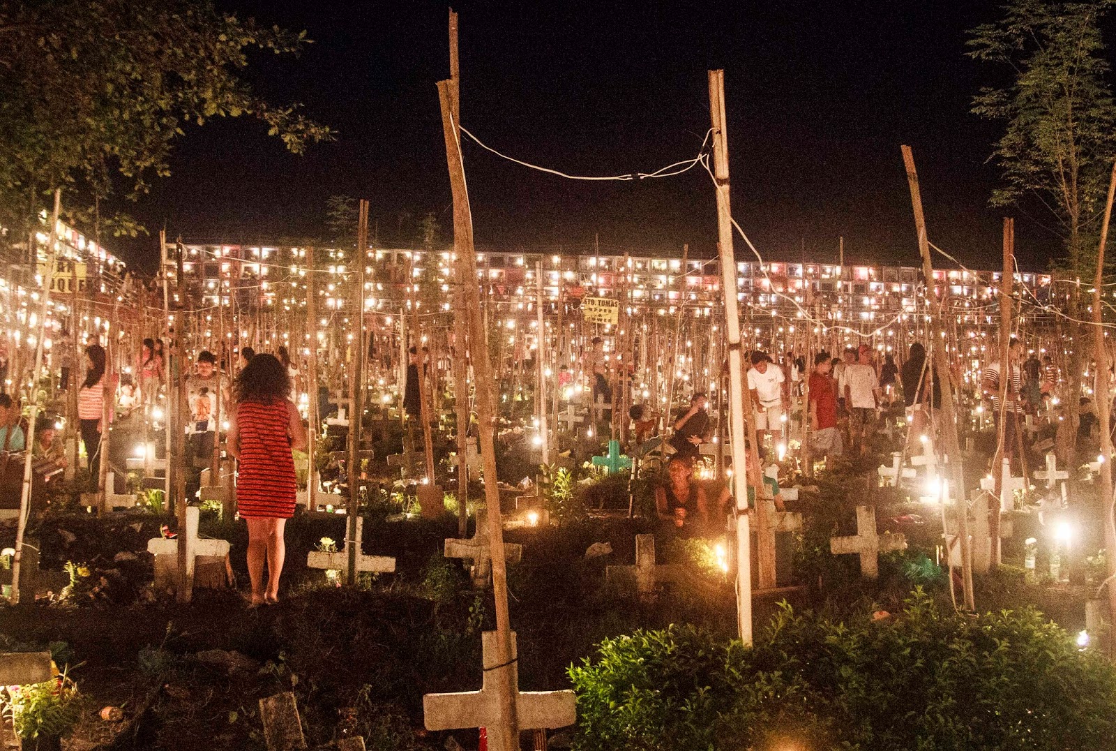 Pardo Catholic Cemetery: A Thousand and One Lights on All Souls' Day ...