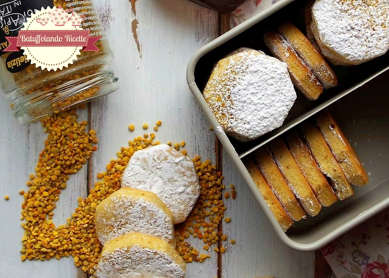 Batuffolando Ricette: Biscotti con farina di miglio, yogurt, miele e ...