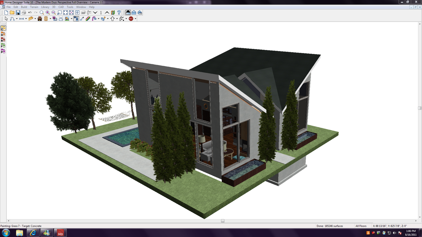 House Side View - Living Room Designs for Small Spaces
