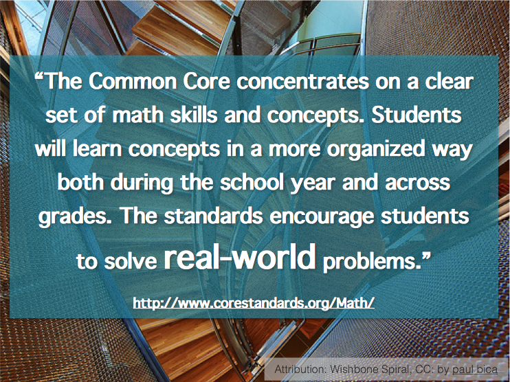 Core Tech for Math Common Core Standards #ISTE2014