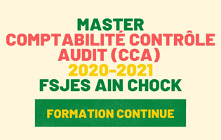 Exemple de Concours Master Comptabilité Contrôle Audit (CCA) 2020-2021 Formation Continue ...