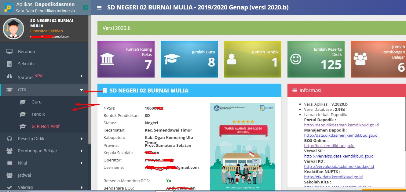 Cara Mudah Membuat Akun PTK dan Cara Login Info GTK Menggunakan Akun ...