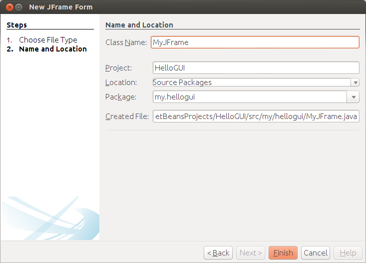 Java-Buddy: Manually create GUI application of Hello World on NetBeans ... Java-Buddy: Manually create GUI application of Hello World on NetBeans ...
