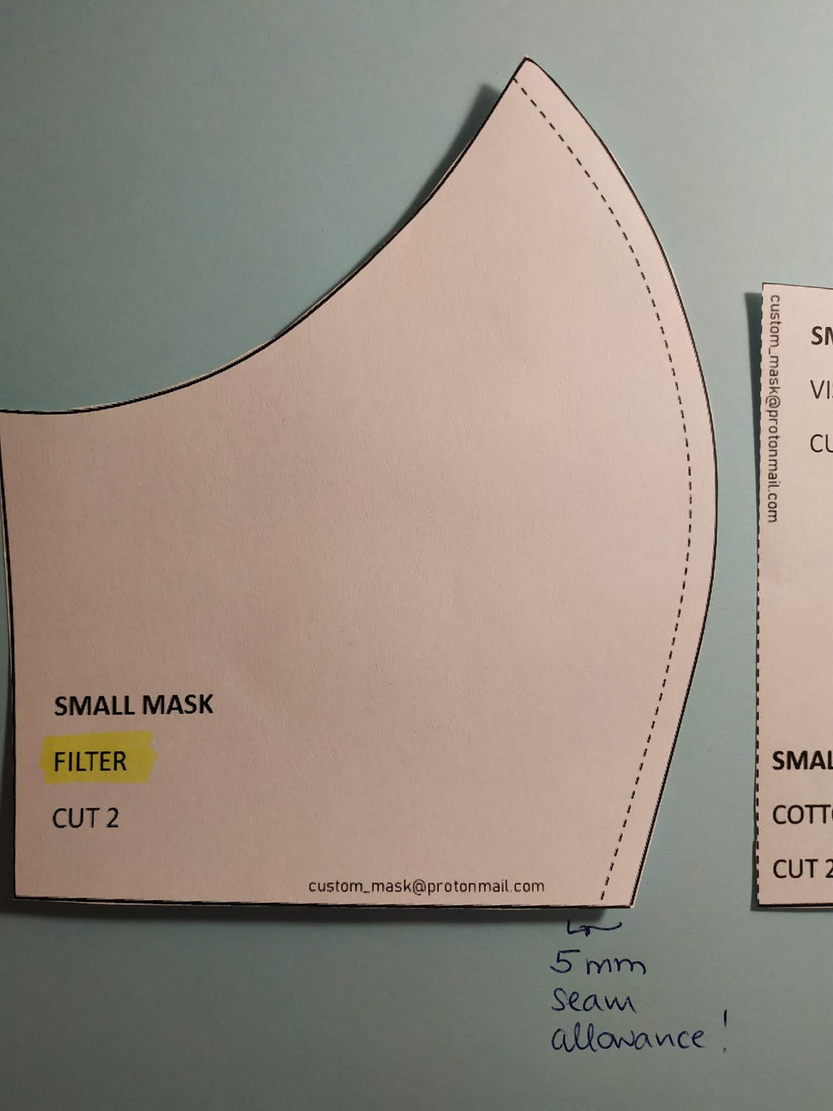 Mask with built in filter (Tutorial)