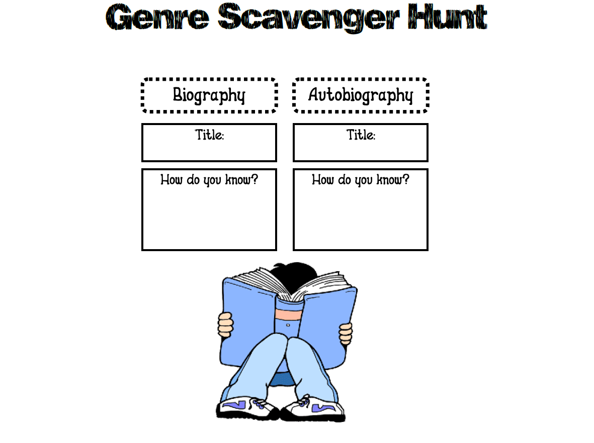 Jennifer's Teaching Tools: Genre