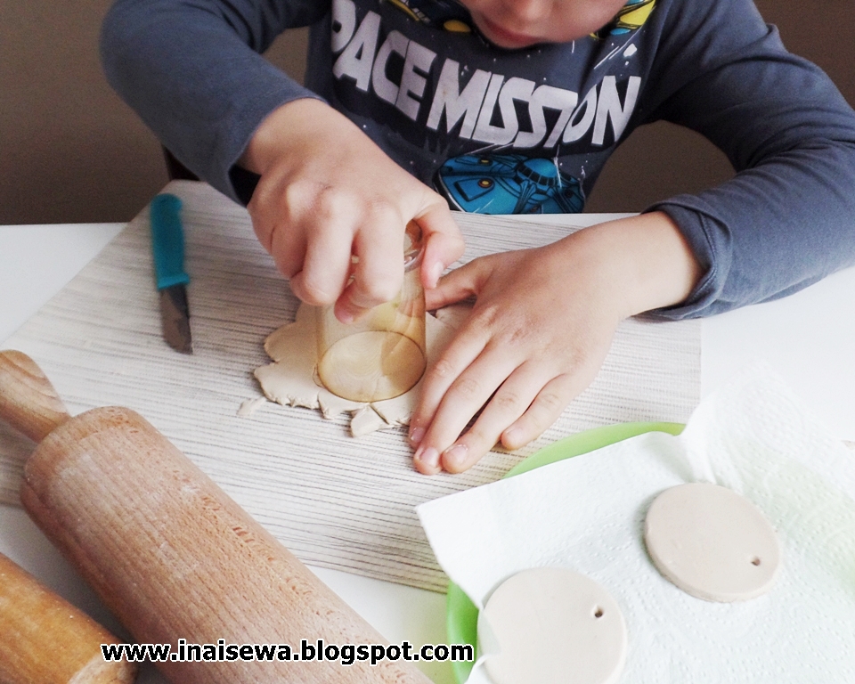 Ina i Sewa: Medale z gliny DIY - prosta praca plastyczna